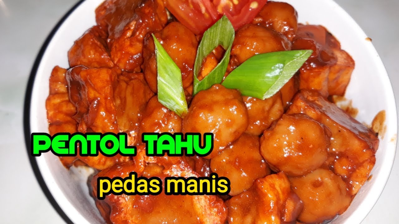 Pentol tahu pedas manis - YouTube