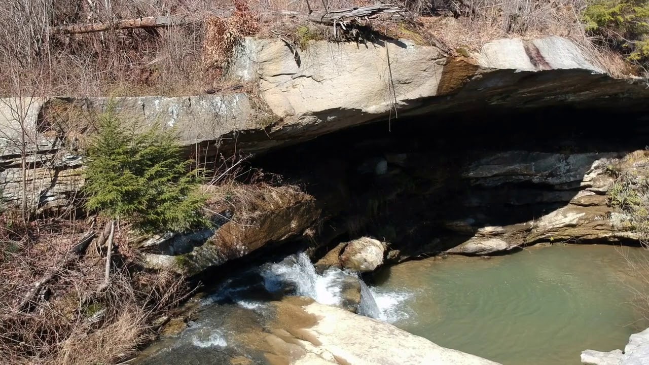 Broke Leg Falls Menifee co. Ky - YouTube