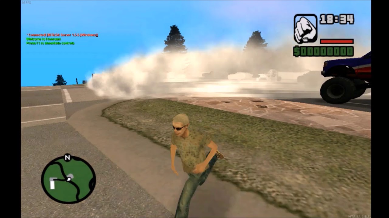 MTA | Rauchgranate / Smoke grenade - Script| PSWGM9100 | Multi Theft ...