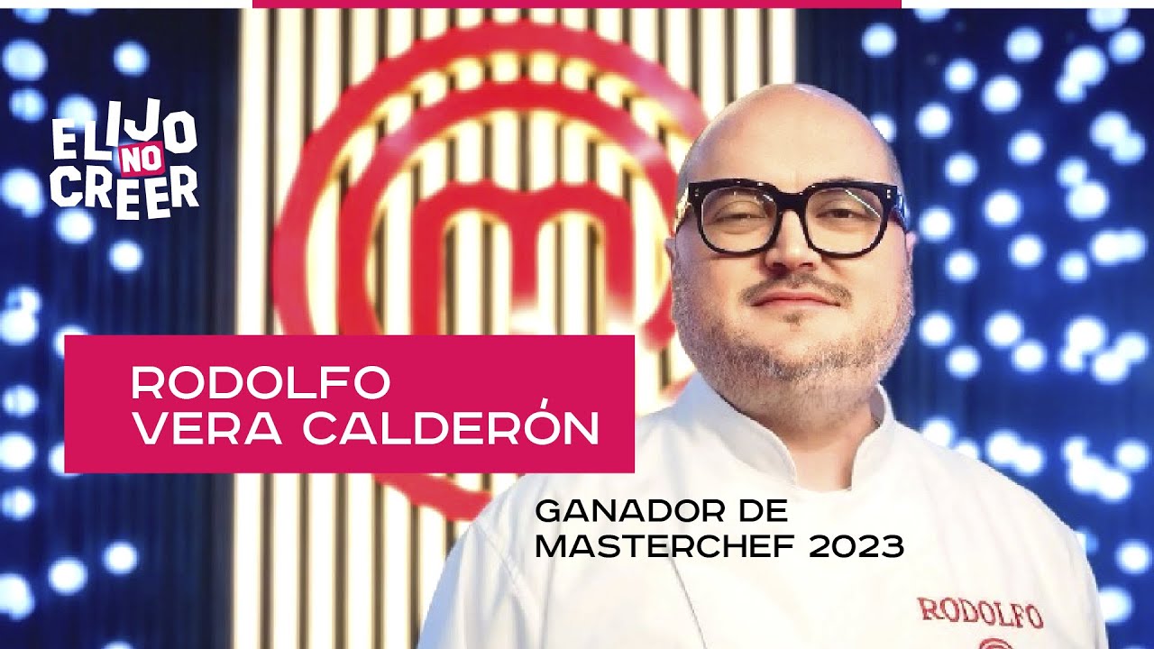 Rodolfo Vera Calderón: el detrás de cámaras de Masterchef - YouTube