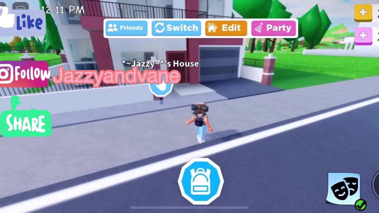 Robloxian High School small modern house tour💜 - YouTube