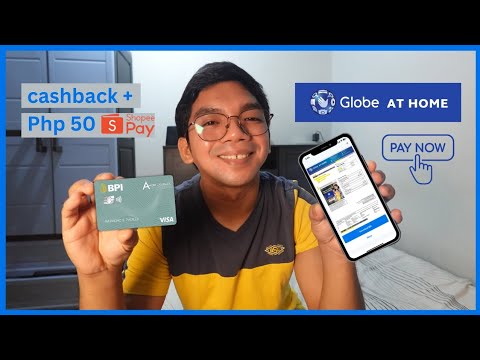 Globe Internet Bill Payment Using BPI Amore Cashback Credit Card (Pay ...