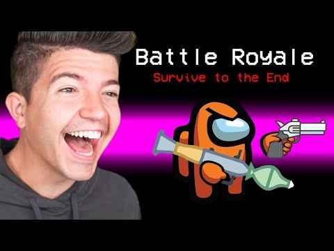 I Made a NEW Battle Royale Mode in Among Us! - Mods