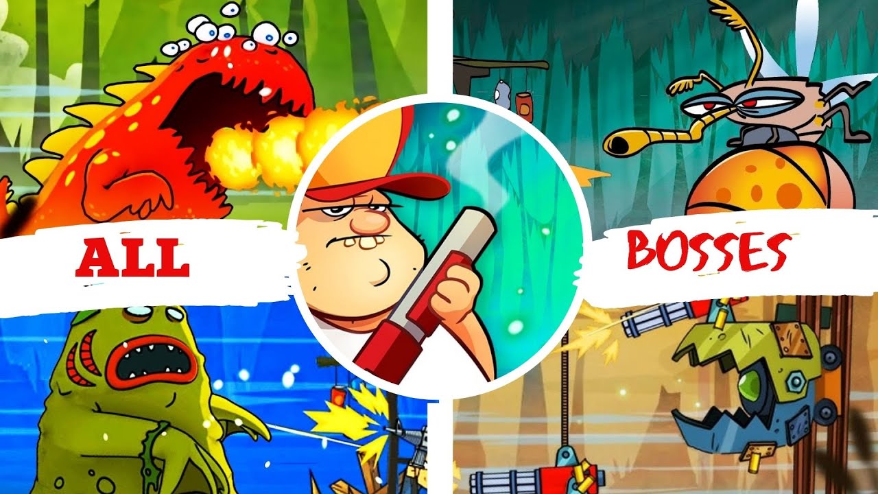 Swamp Attack All Boss Monsters Battles 9,999+ Level . Max Level Weapon ...