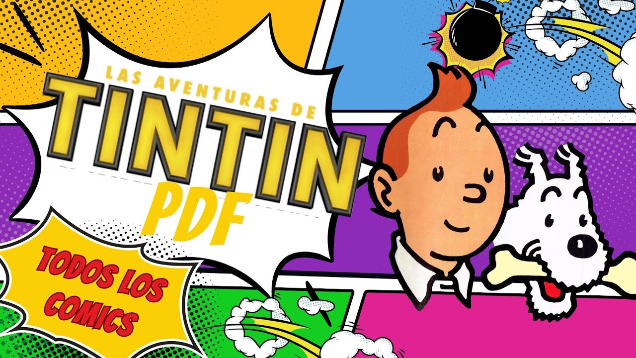 📕Las aventuras de Tintín - Comic completo [PDF] reseña - COMICS EN Español 📖📕 - YouTube