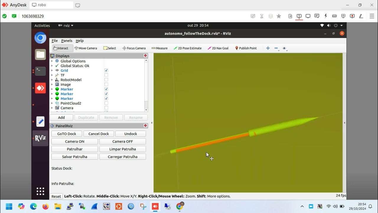 unexpected behavior with odometry from robot_localization - YouTube