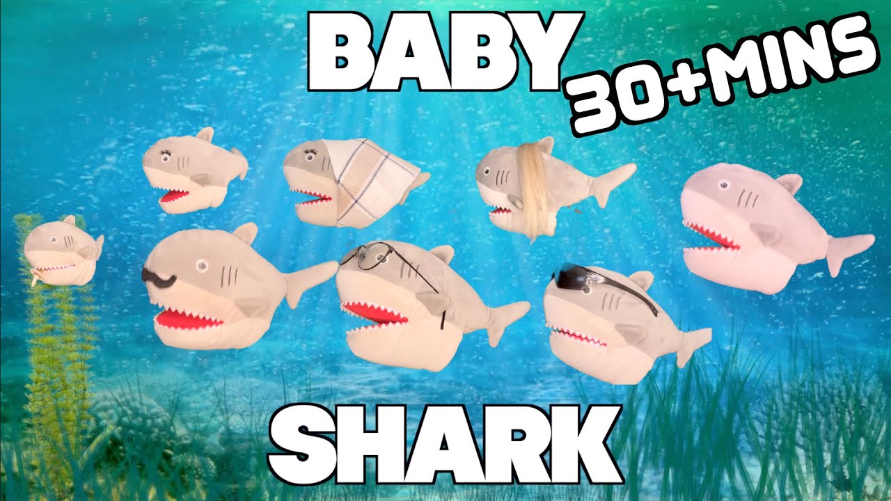 Baby Shark's Hungry Adventure Plus Many More Fun Songs for Kids - YouTube