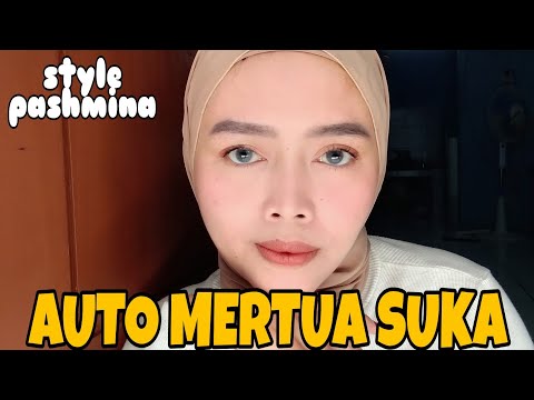 TUTORIAL HIJAB PASHMINA||BUAT KETEMU CALON MERTUA||AUTO LANGSUNG NIKAH
