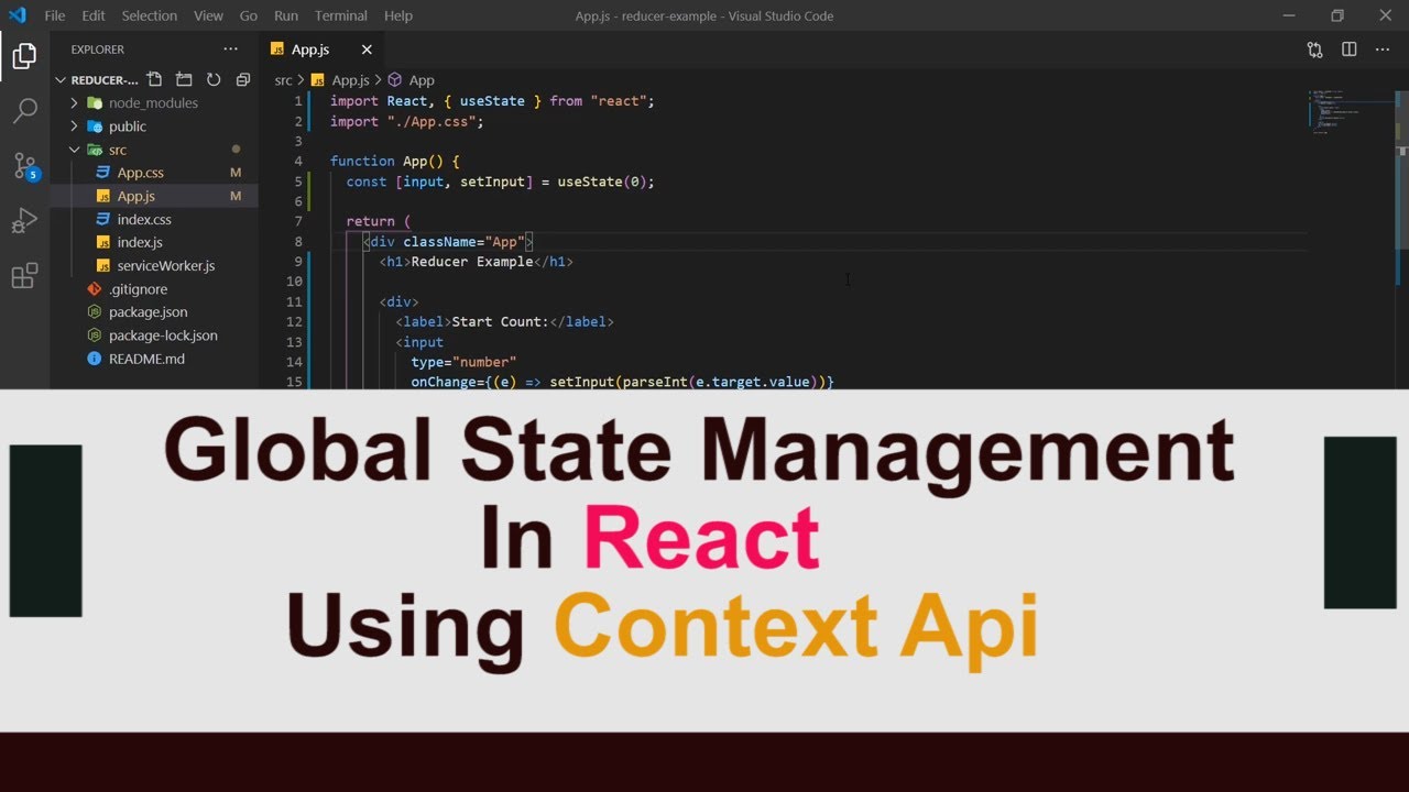 How To Manage State In Reactjs With Context Api Statemanagement In React Youtube 1571