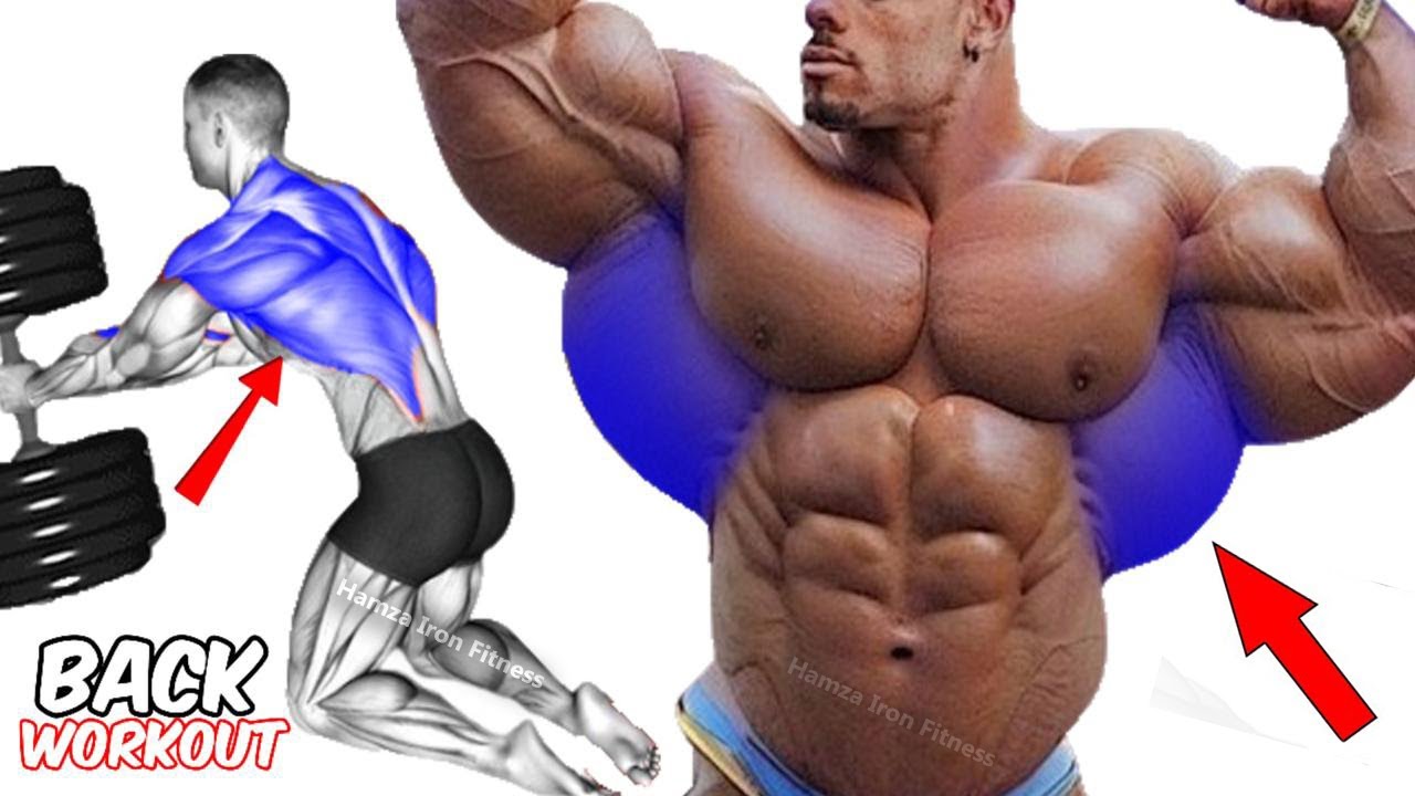 7 Huge Back Workout At Gym - Build Massive Back Fast - YouTube