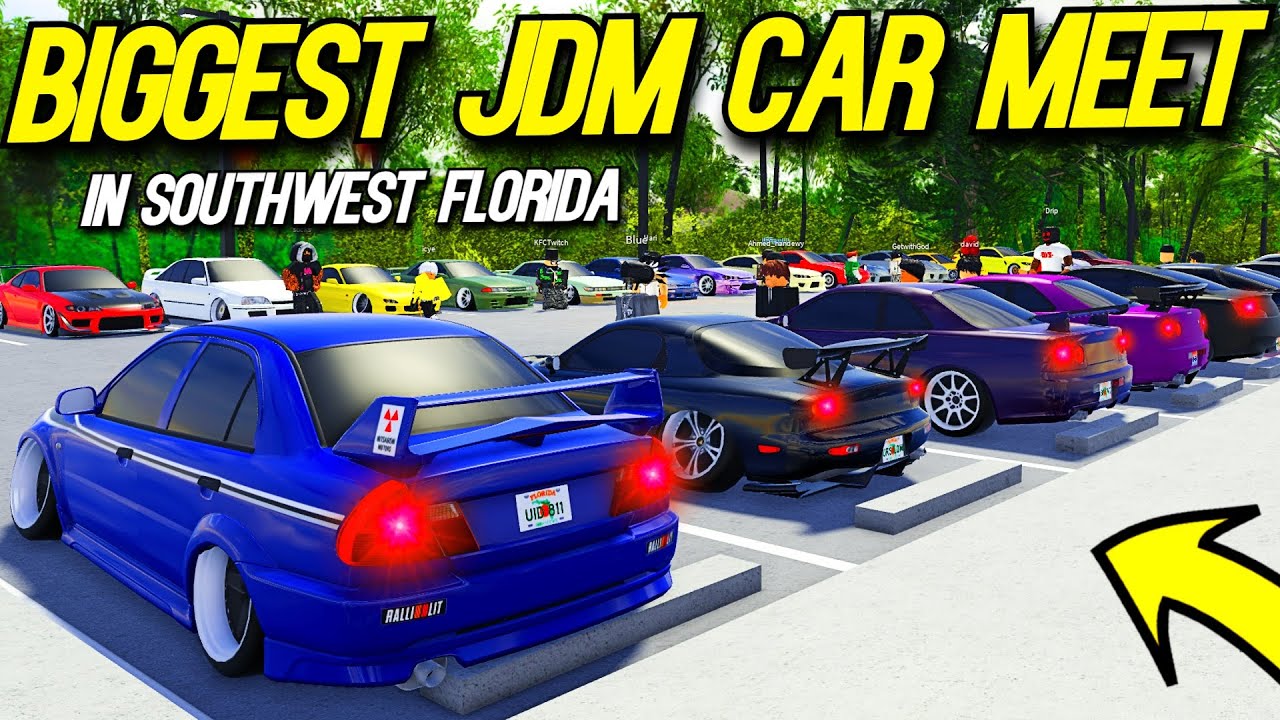 The BIGGEST JDM CAR MEET In Southwest Florida! - YouTube