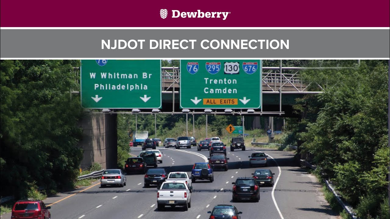 NJDOT Direct Connection - YouTube