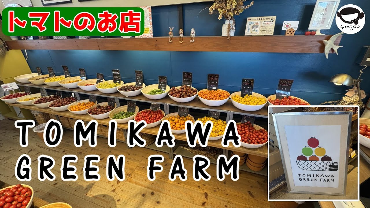 TOMIKAWA GREEN FARM に行ってきました（トマト専門店） - YouTube
