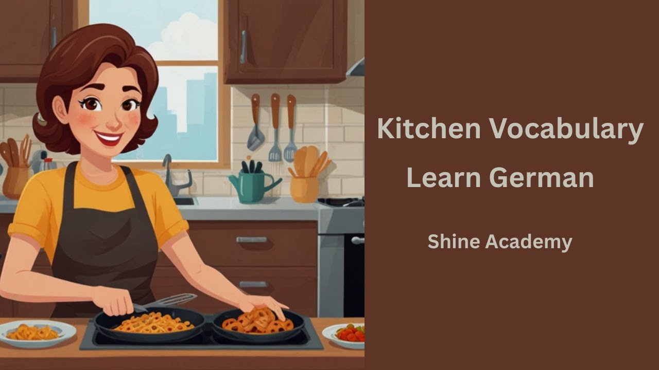 Learn German - Kitchen Vocabulary | German for Beginners 🇩🇪 - YouTube