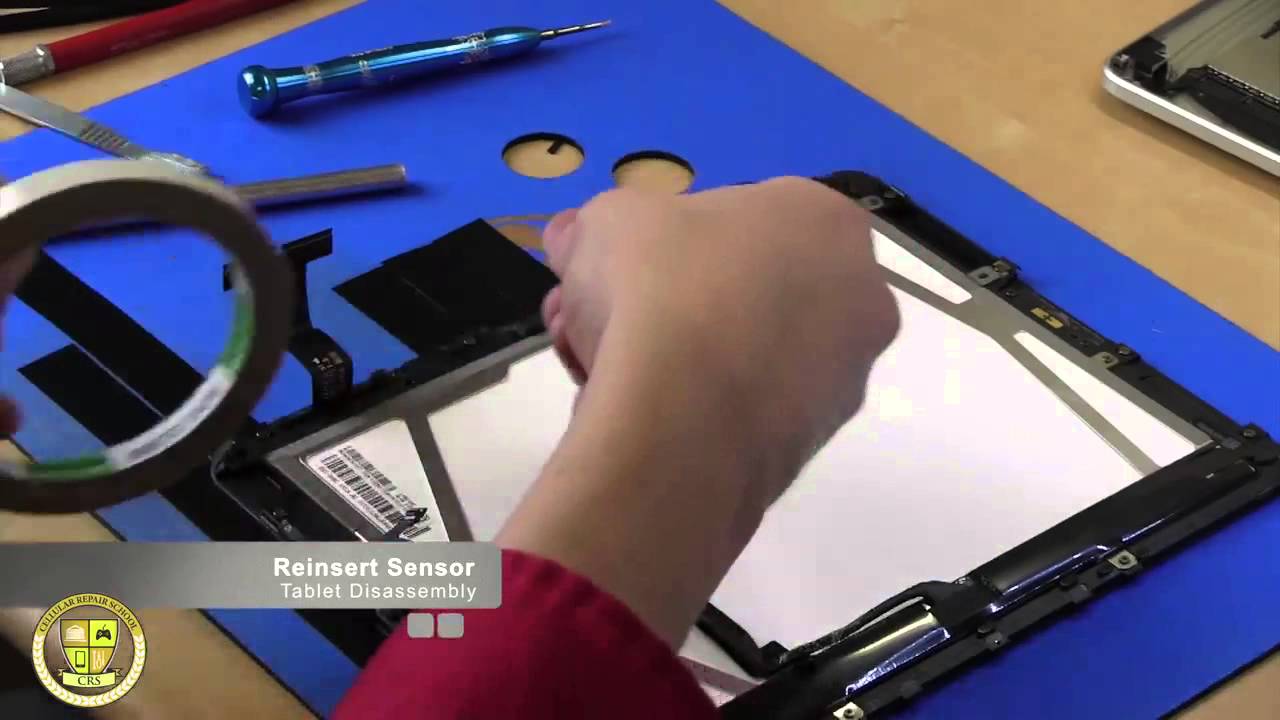 iPad 1st Generation Disassembly/Reassembly Repair Part 4 - YouTube