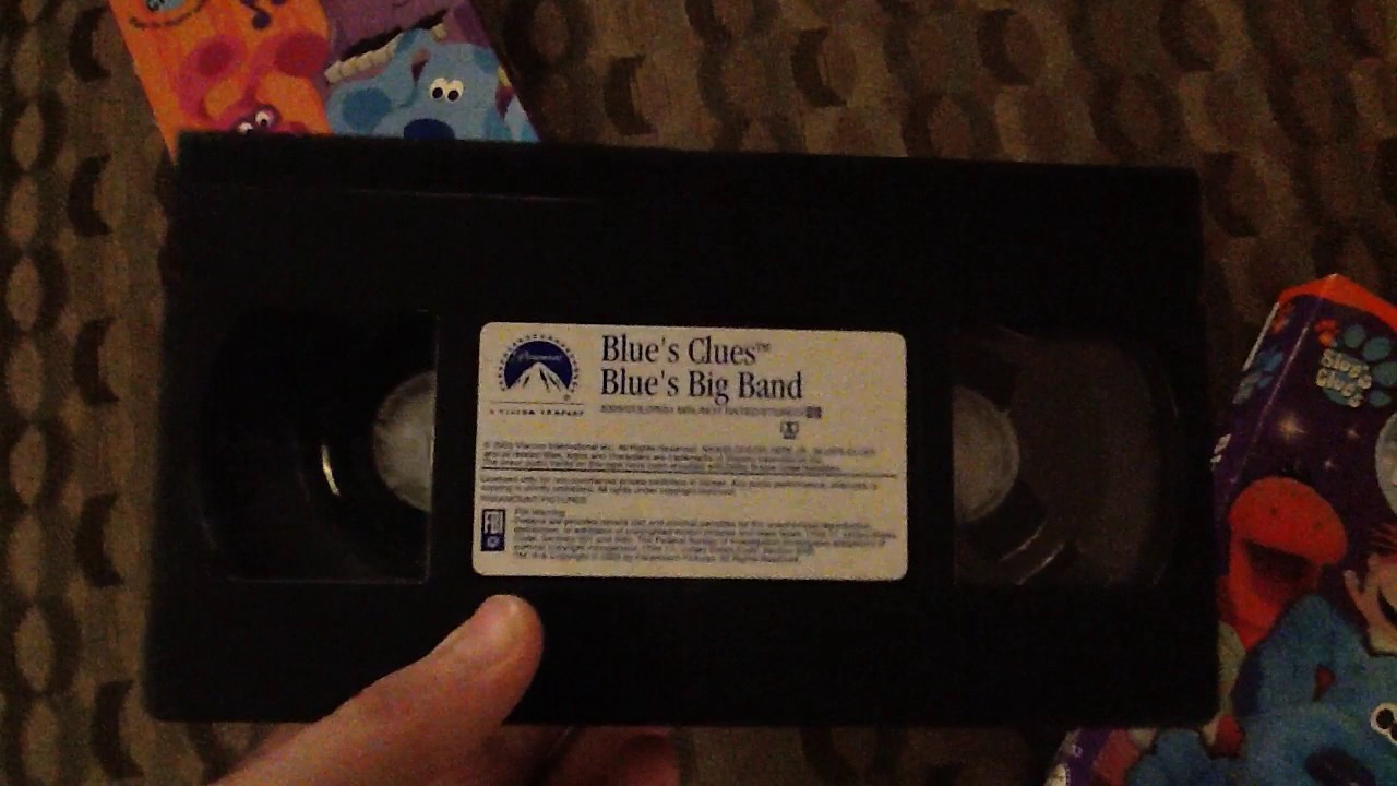 Blue's Clues: Blue's Big Band 2003 VHS - YouTube