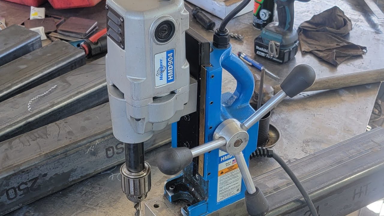 Magnetic drill advice and review. - YouTube