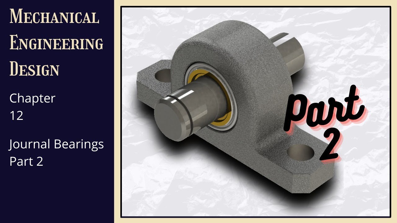 Shigley 12 | Journal Bearings | Part 2 - YouTube