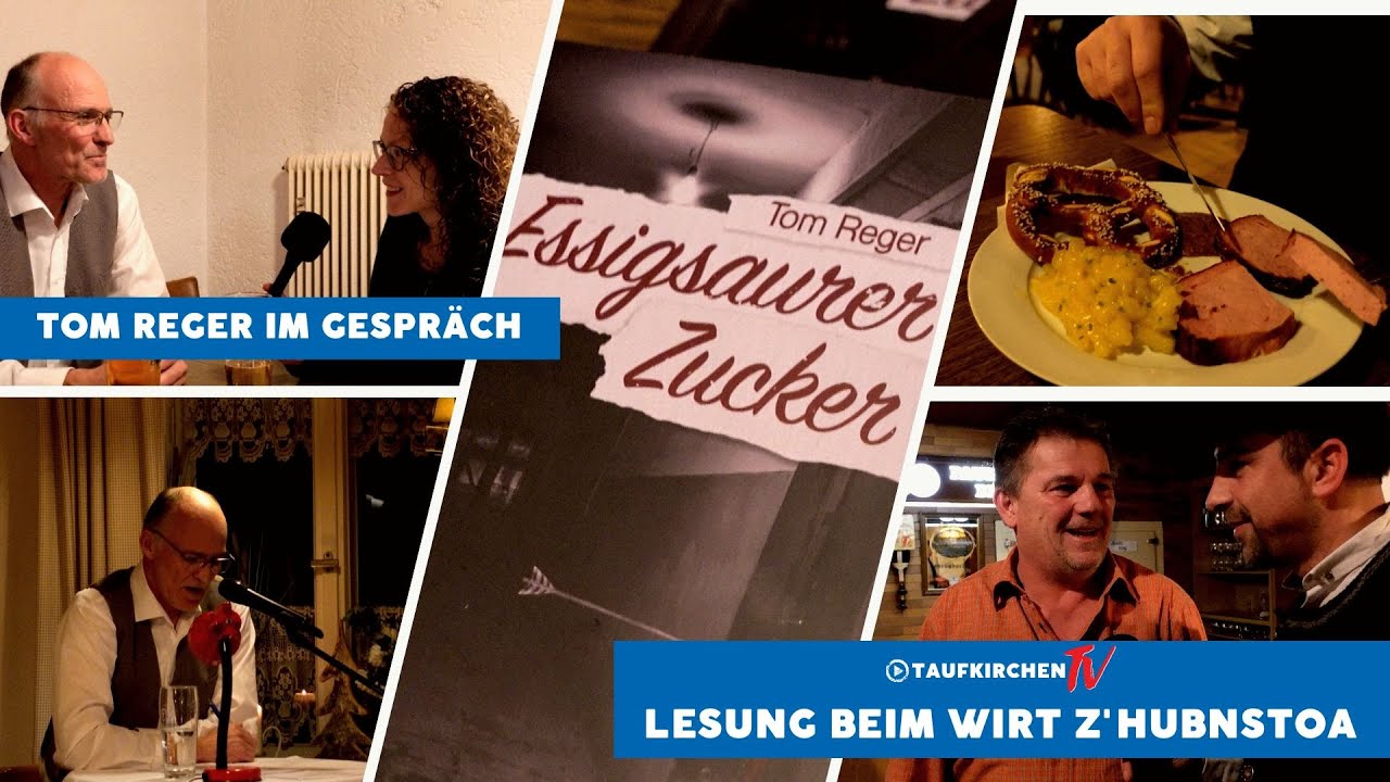 Lesung beim Wirt z'Hubnstoa - Tom Reger im Gespräch - YouTube