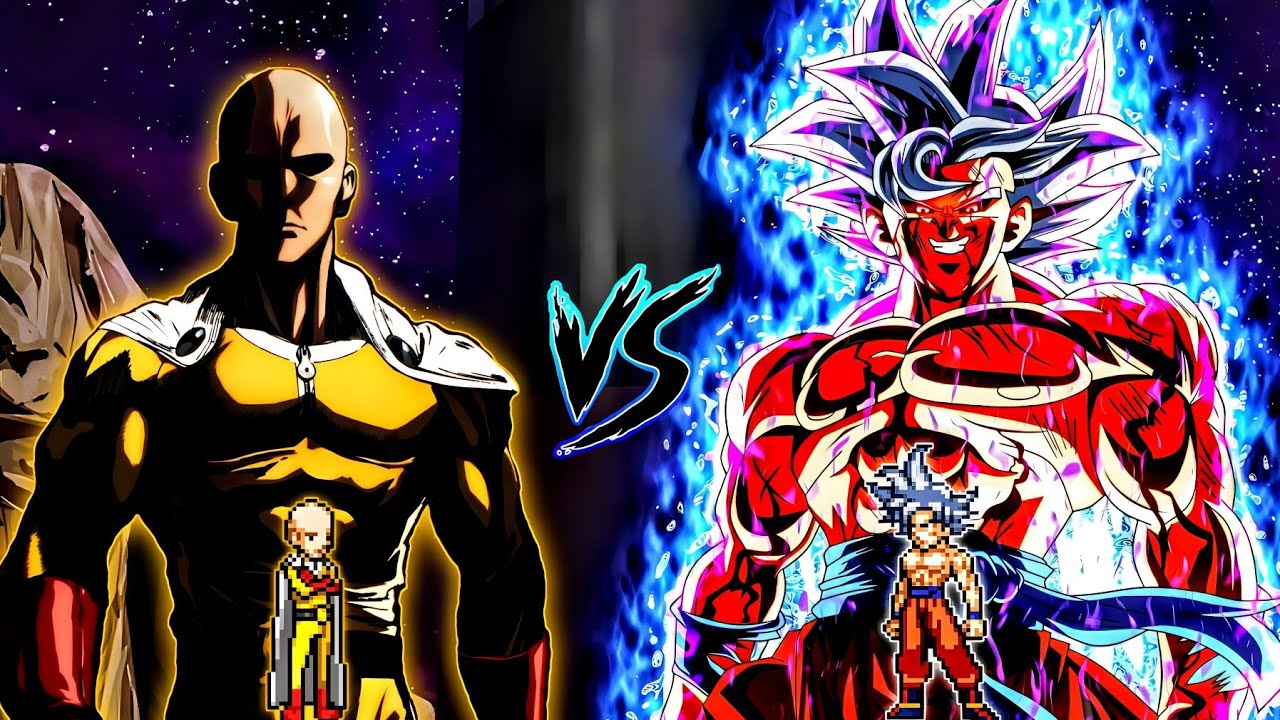 Saitama The Bald Destroyed OP (New) VS Son Goku US MUI V3.5 OP in Jump ...