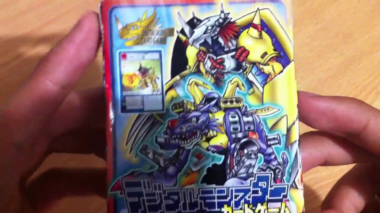 digimon hyper colosseum (tcg) starter deck 2 unboxing - YouTube