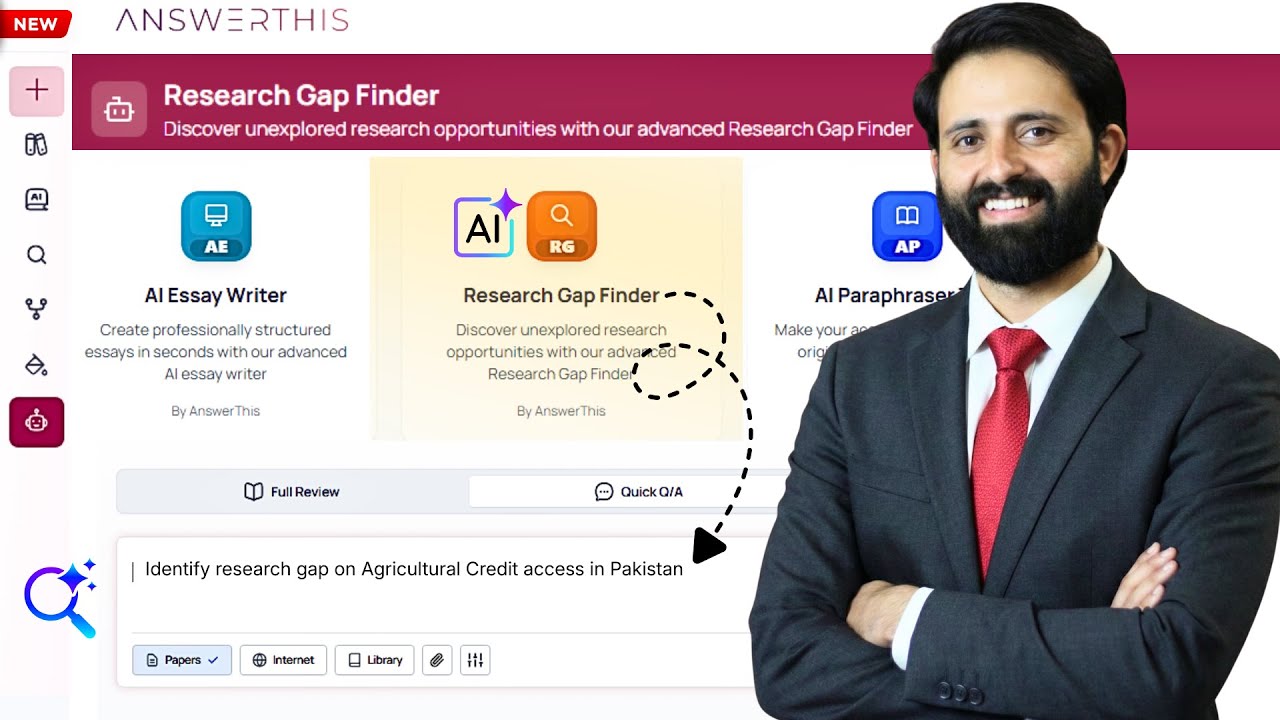 Find Research gap with Answerthis.io | Best AI Tools for Research - YouTube