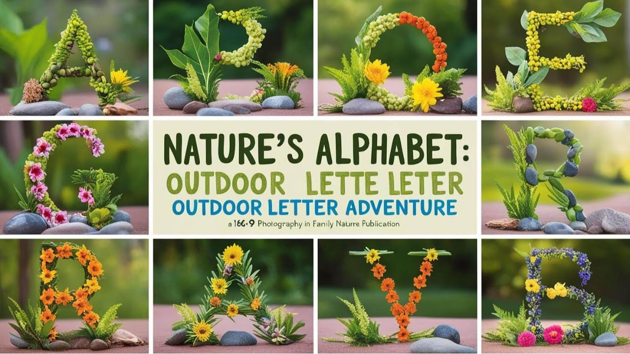 "Nature's Alphabet: Outdoor Letter Adventure" - YouTube