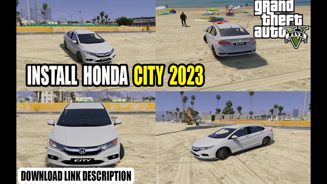 Installing the 2023 Honda City Mod in GTA V | Step-by-Step Guide| URDU ...