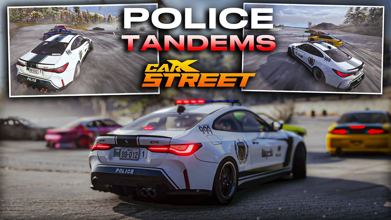 Drifting Police Cars In An Insane OPEN LOBBY On CarX Street Crazy Drift ...