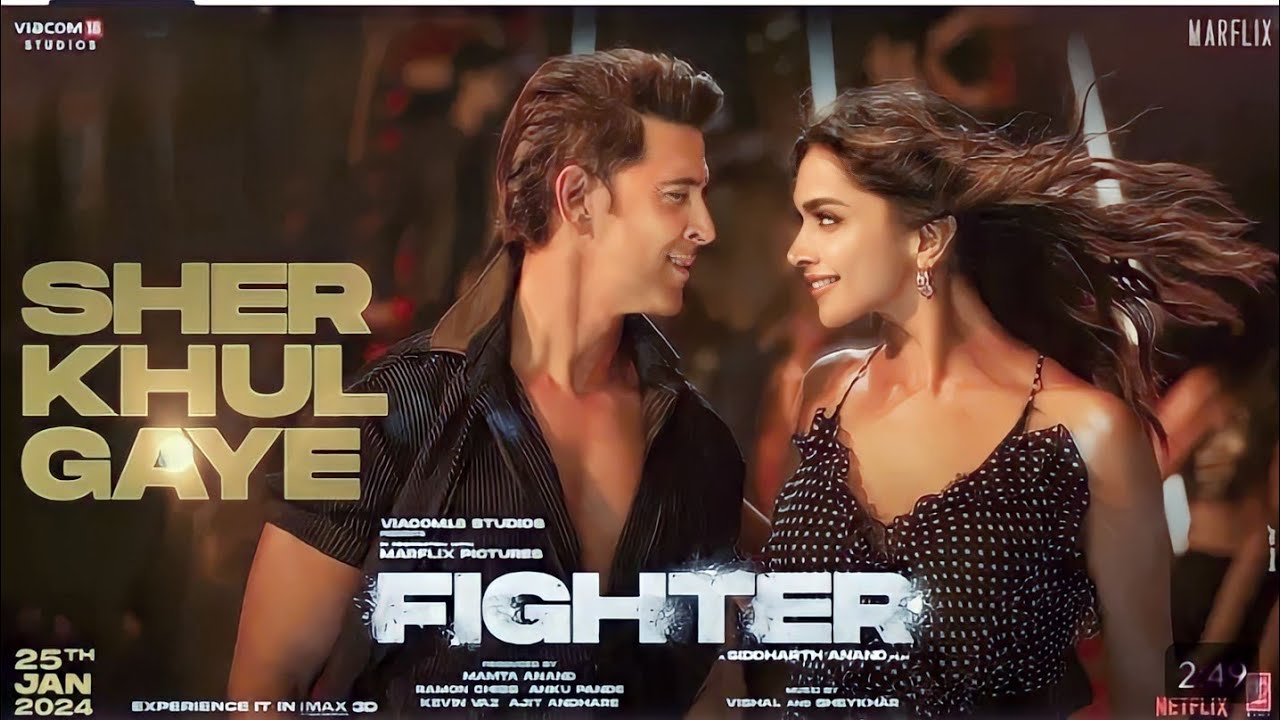Fighter || official video song || Hrithik Roshan #hrithik roshan - YouTube