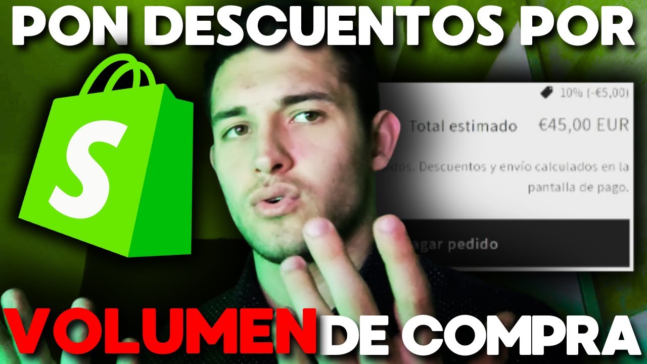 Cómo Configurar DESCUENTOS por Volumen de Compra en Shopify - YouTube