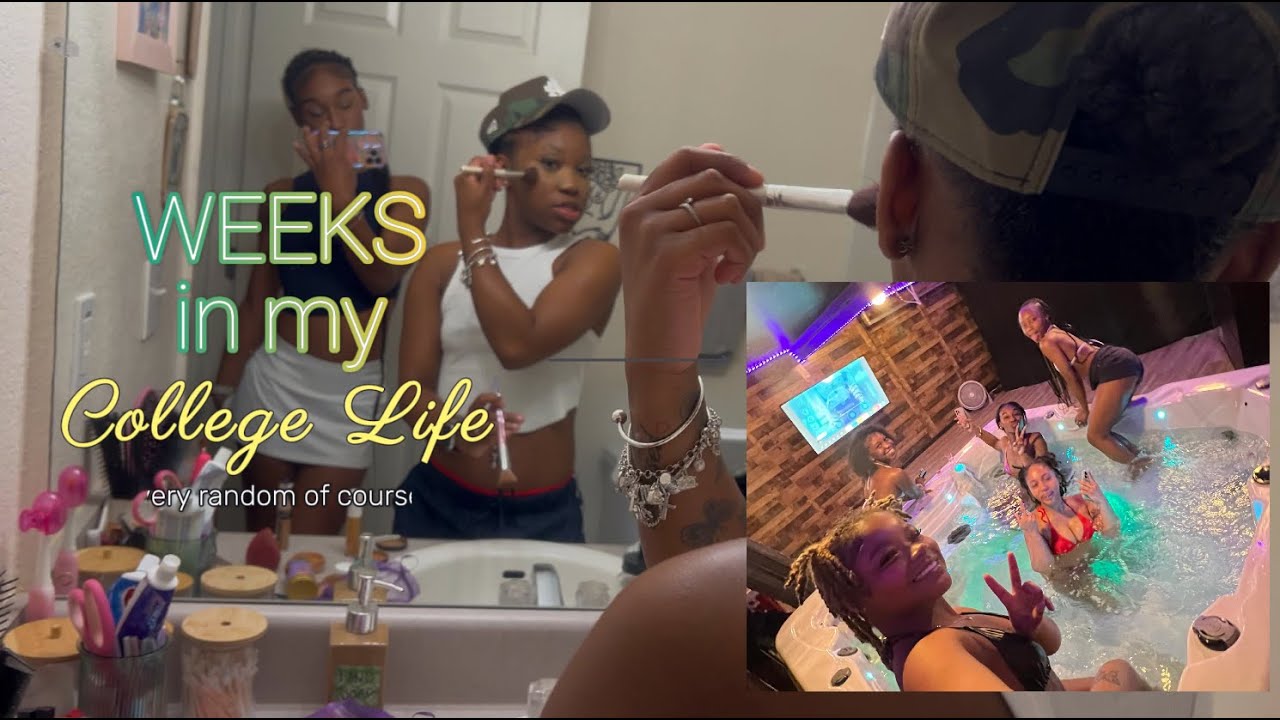 Weeks in my College Life Vlog; skating, Airbnb party, etc. - YouTube
