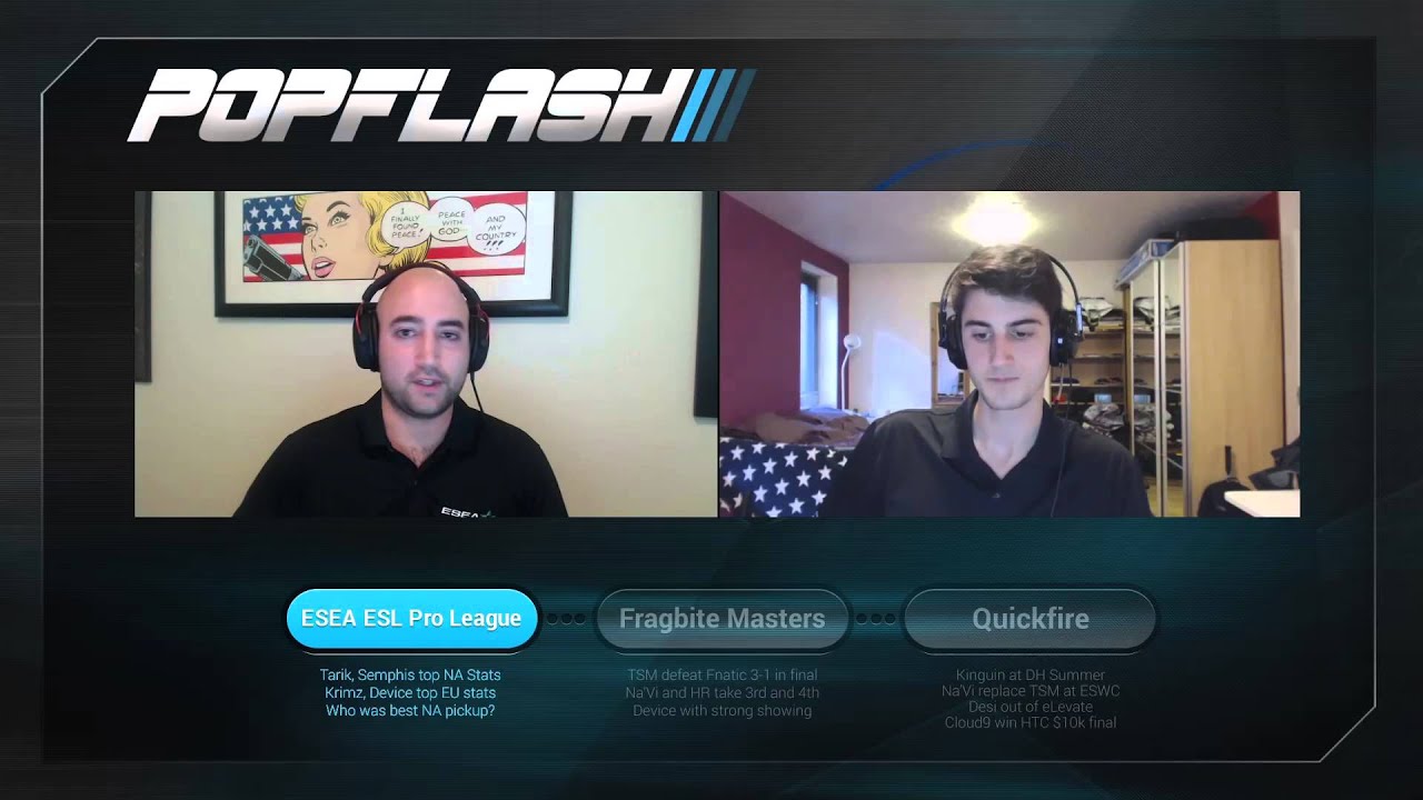 PopFlash - Episode 5 - Semphis Stats Leader of ESEA Pro League NA, TSM ...