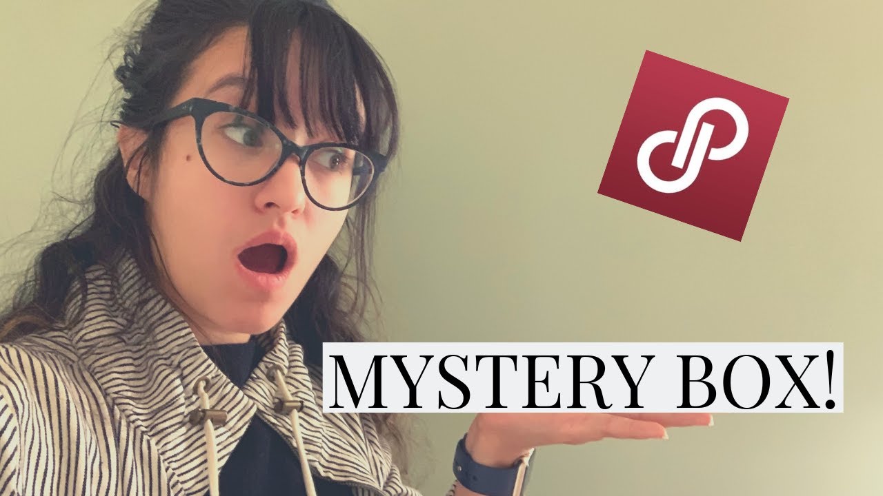 My First Poshmark Mystery Box! Unbox With Me! - YouTube