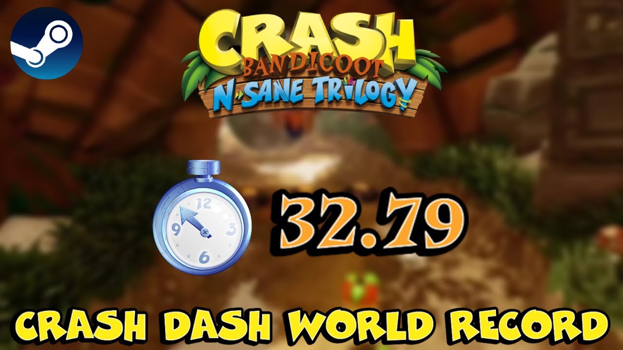Crash Dash 32.79 (Uncapped WR) Crash Bandicoot NST (PC) - YouTube