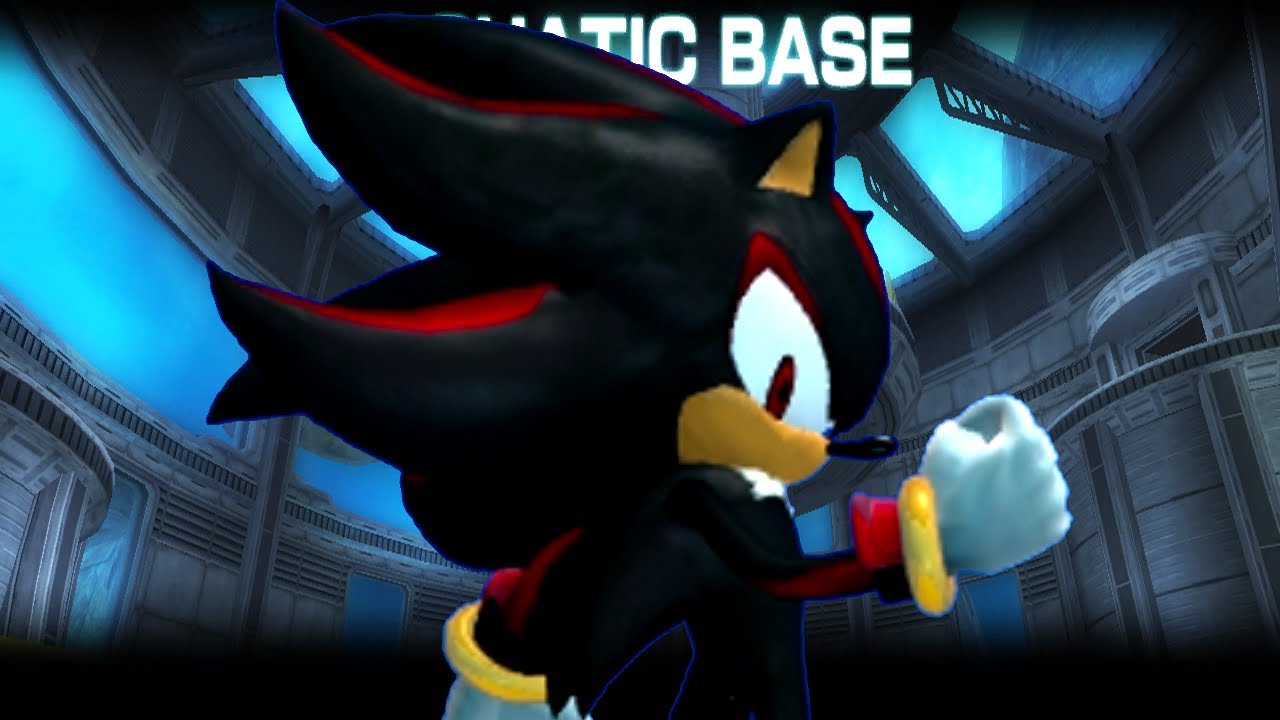 SONIC THE HEDGEHOG (2006) ~ PART 159: Shadow in Sonic's Aquatic Base ...