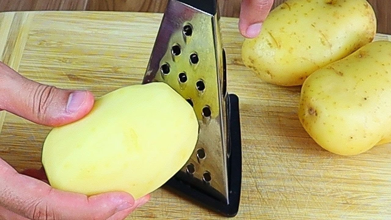¡PATATAS RALLADAS! UNA RECETA RÁPIDA Y PERFECTA PARA TU DESAYUNO - YouTube