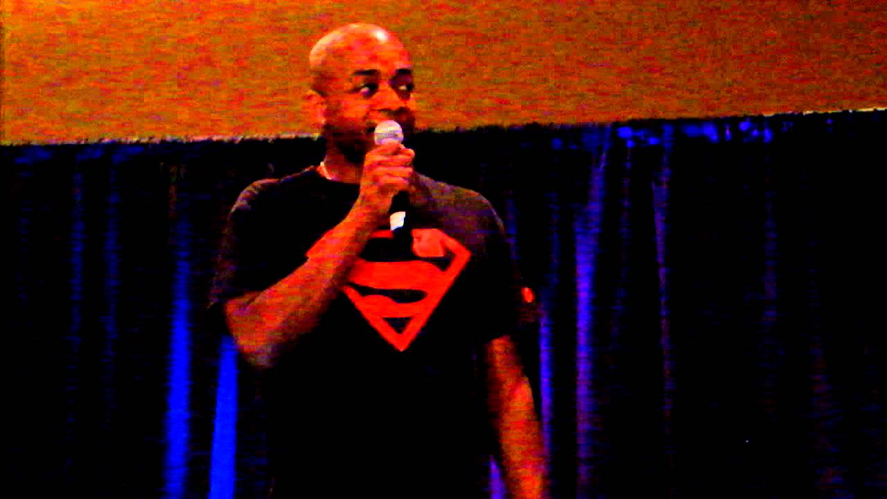 NJ con 2011 Rick Worthy acting out meeting the Alpha Vamp - YouTube