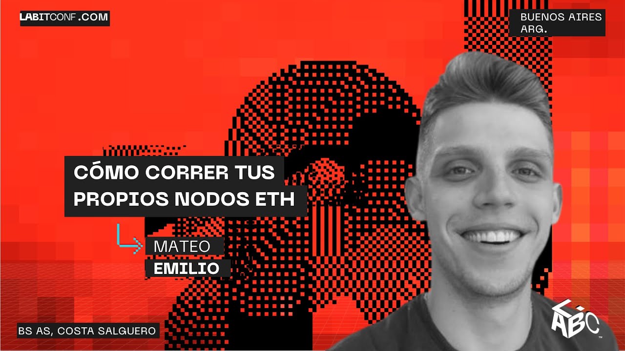 CÓMO CORRER TUS PROPIOS NODOS ETH | Mateo Emilio - YouTube