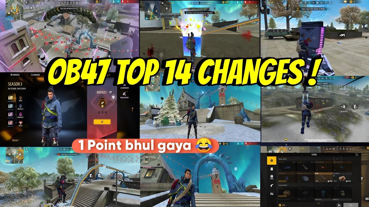 OB47 UPDATE FREE FIRE l FREE FIRE NEW UPDATE l FREE FIRE OB47 UPDATE ...