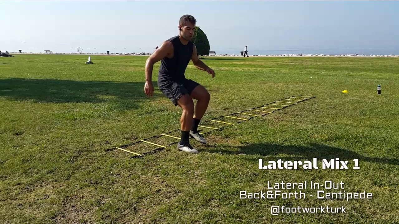 Ladder Drills : Lateral Mix 1 - YouTube
