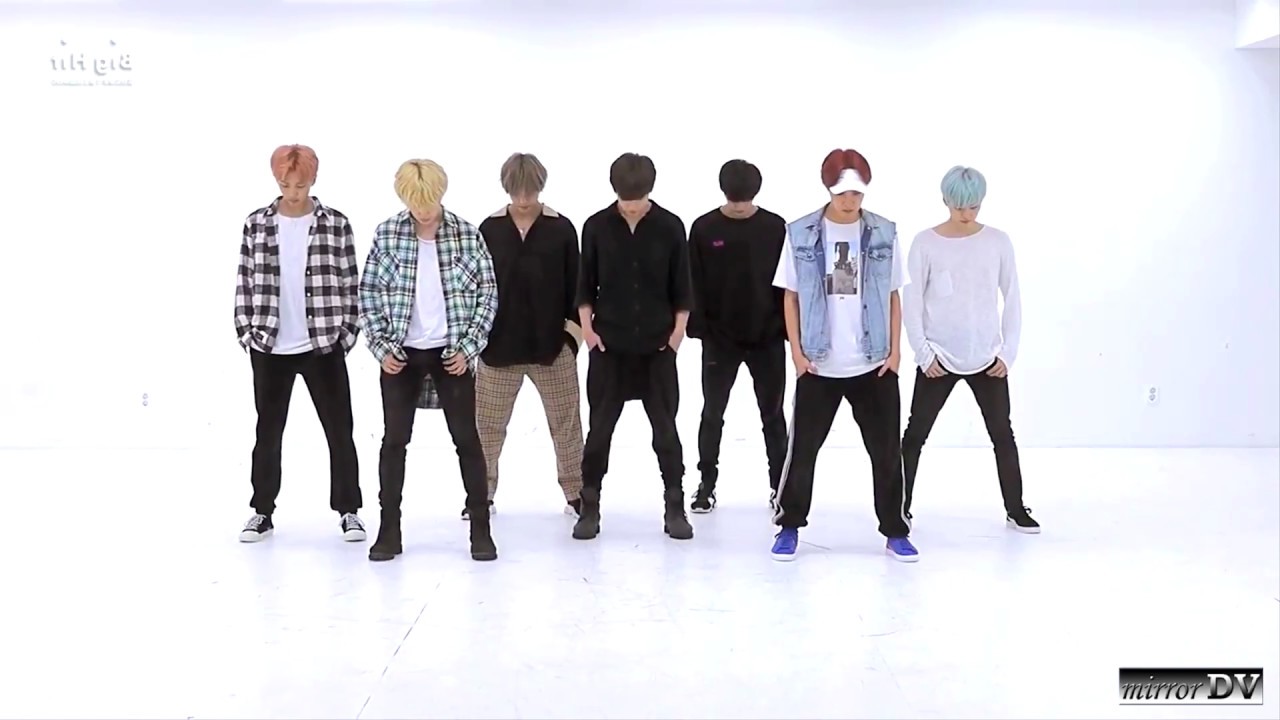 Bts 방탄소년단 Dna Mirrored Dance Practice Youtube