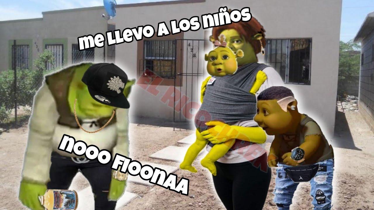 FIONA BUCHONA ABANDONA A SHREK BUCHON Y SE LLEVA A LOS NIÑOS - YouTube