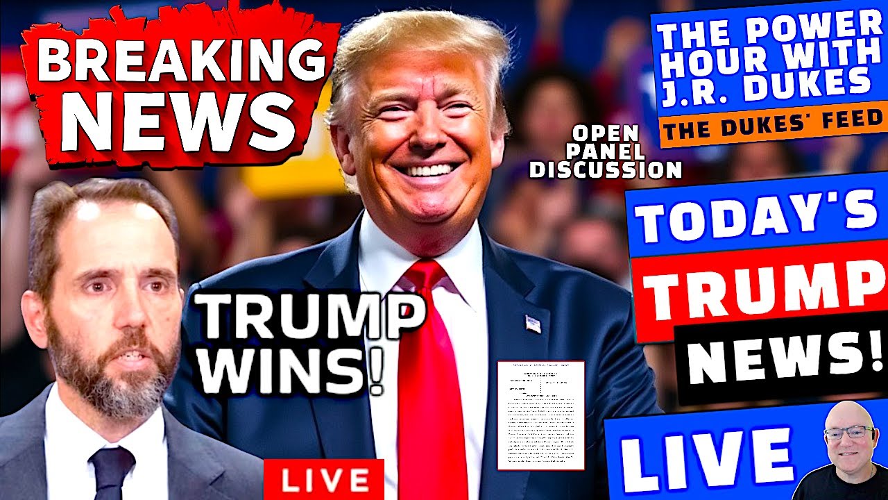 🚨 LIVE: WE KNEW THIS WOULD HAPPEN! TRUMP NEWS TODAY, GOODBY TO LAWFARE ...