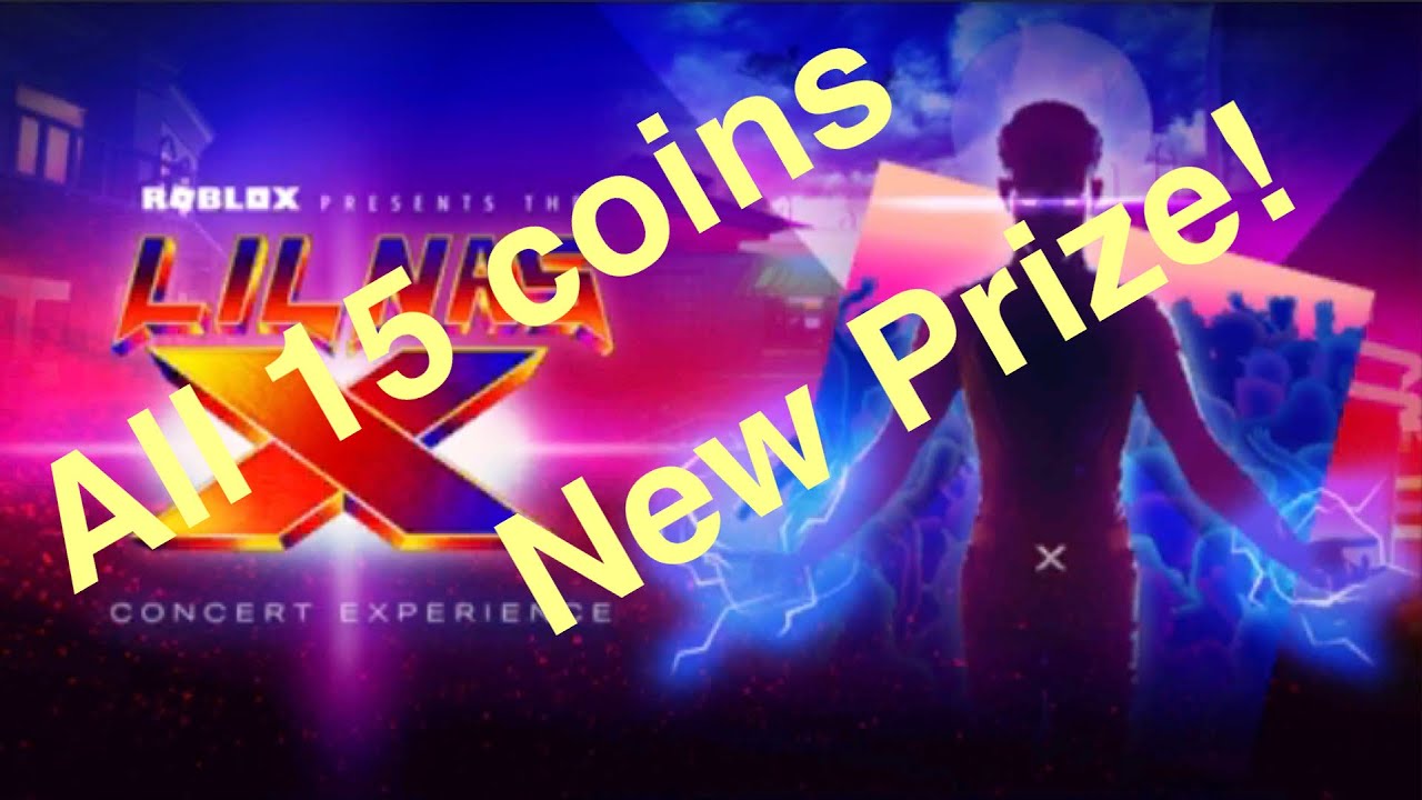 All 15 Coins on Lil Nas X Event (NEW PRIZE)! - Roblox - YouTube