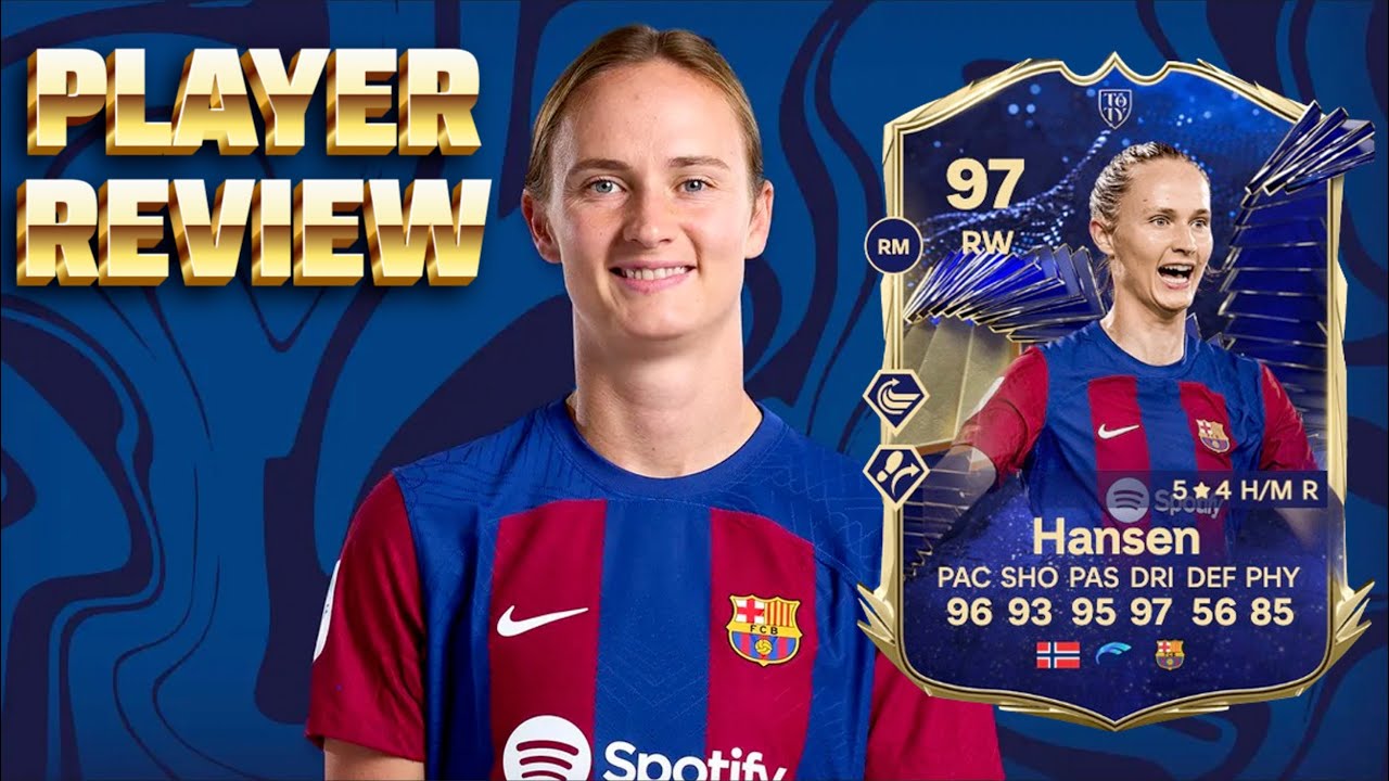 TAN META COMO LA ESPERABAMOS?! -REVIEW HANSEN TOTY 97 EAFC 24/ FIFA 24 ...