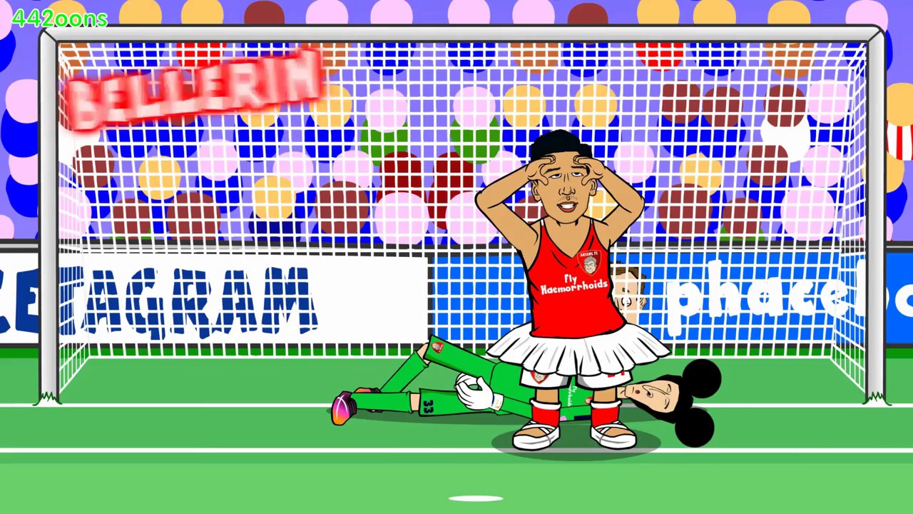 Arsenal v Chelsea animated version ( very funny must watch) - YouTube
