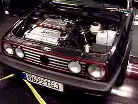 MK2 R32 on dyno - YouTube