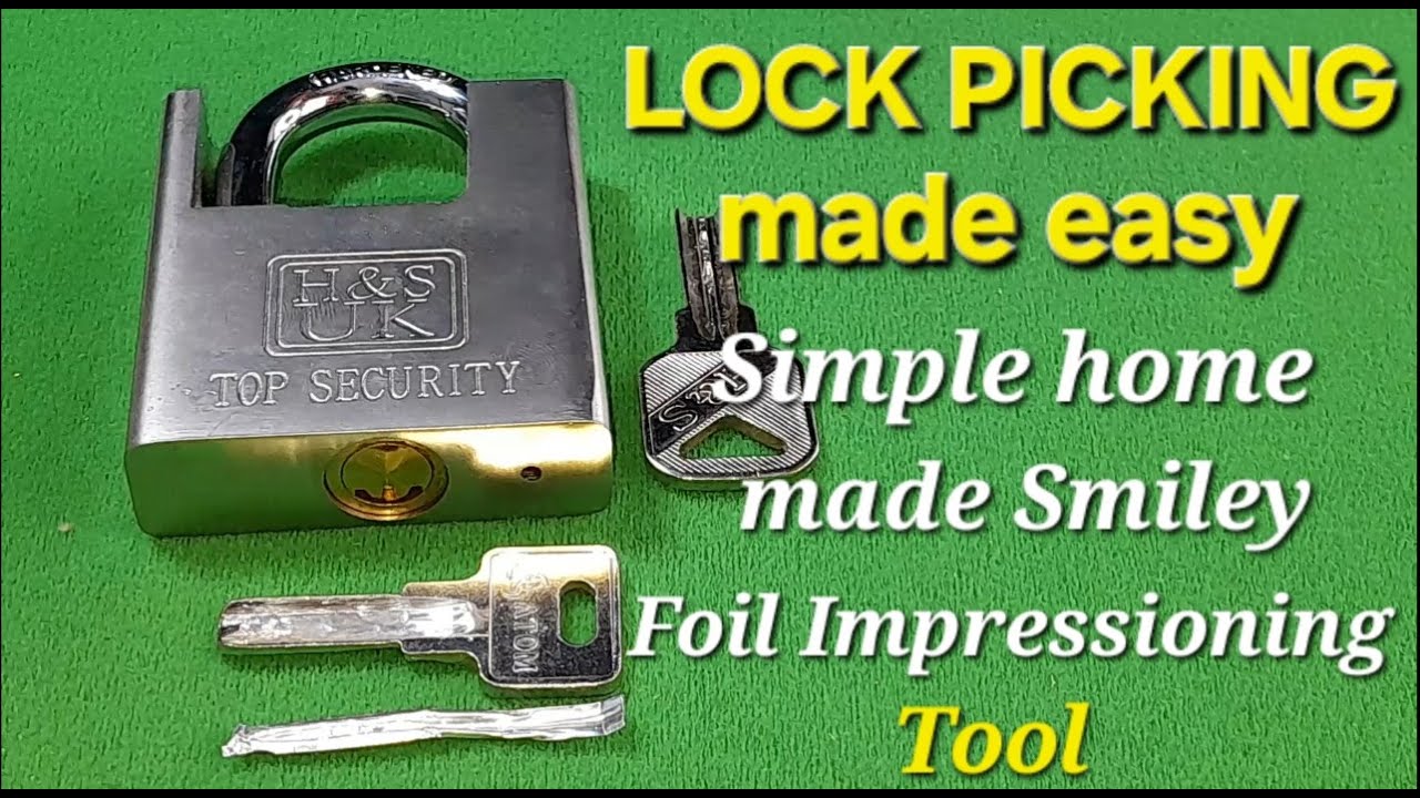 (351) Simple Homemade Smiley Foil Impressioning Tool - YouTube