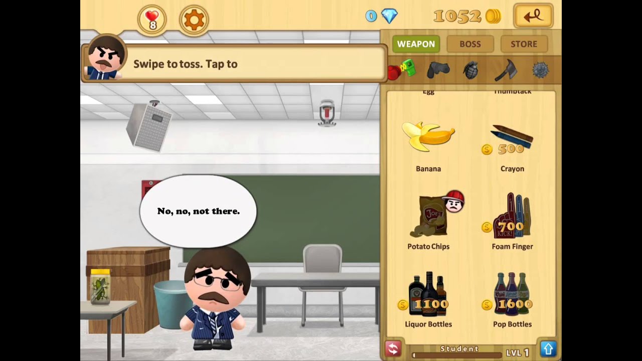 Kick the boss 2 HD Gameplay (iPhone,iPod,iPad) - YouTube